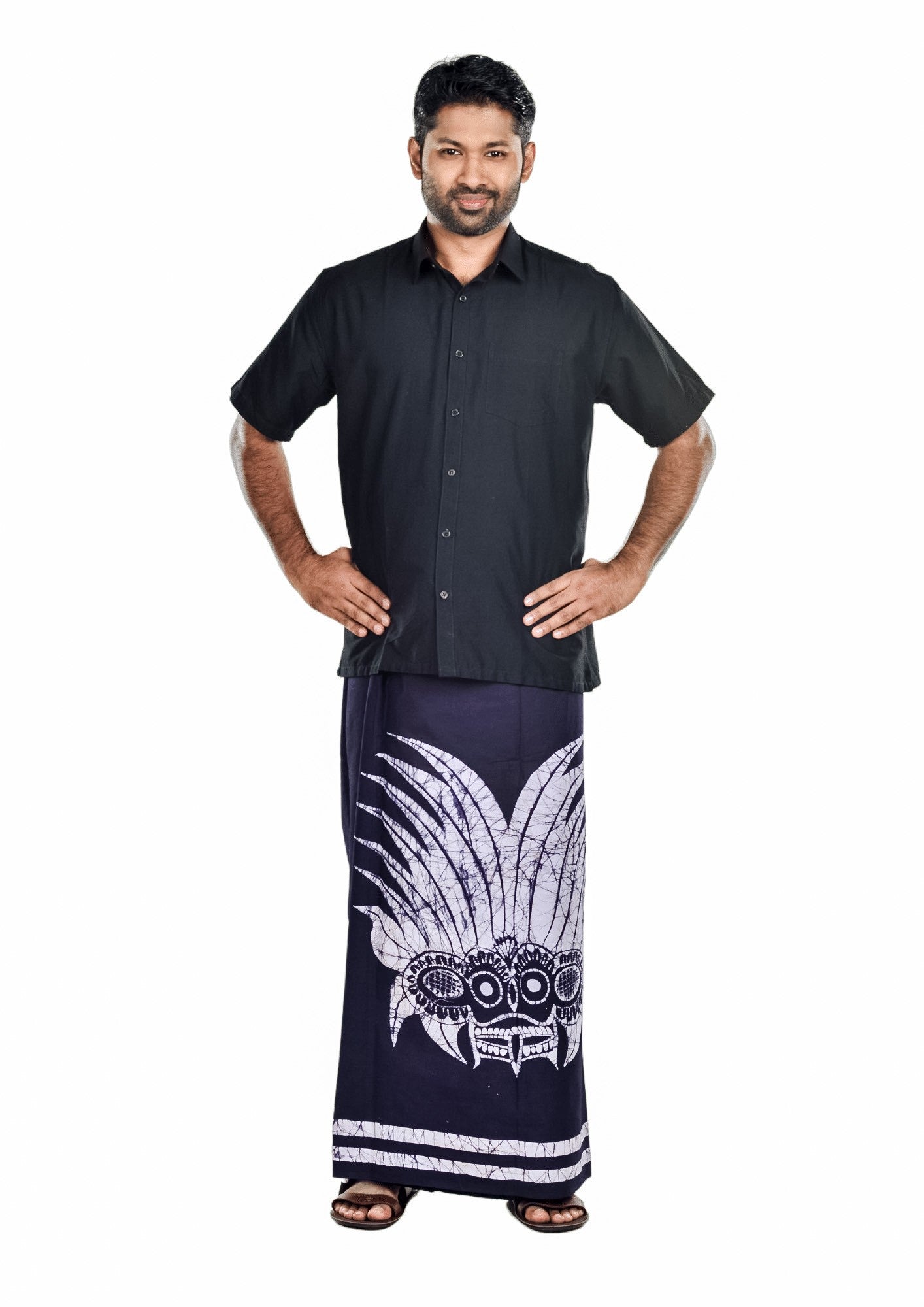 Bathik Men's Shirt and Sarong for Sri Lankan New Year – Pettah Street - AUS